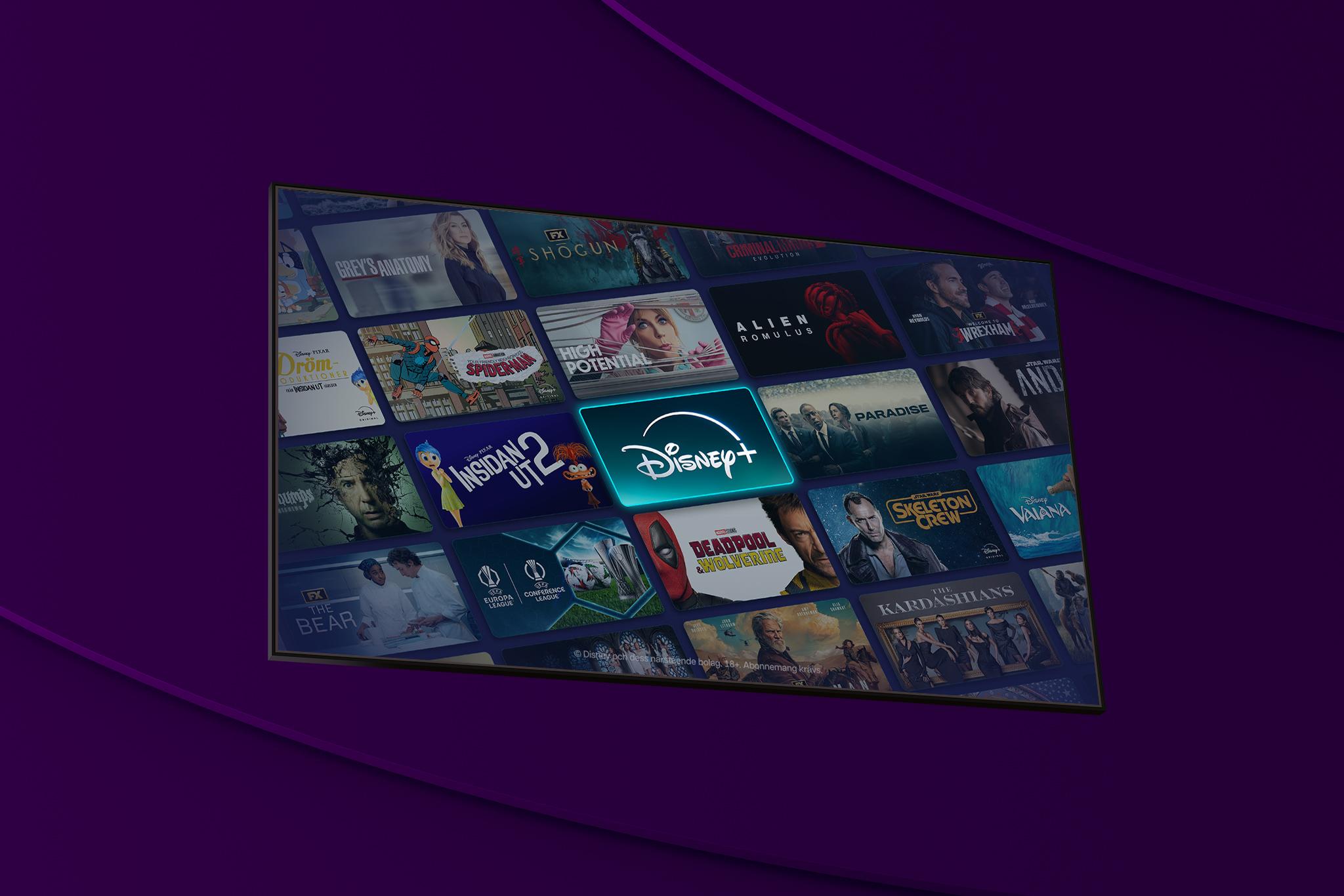 Streama Disney Plus med Telia – Telia.se